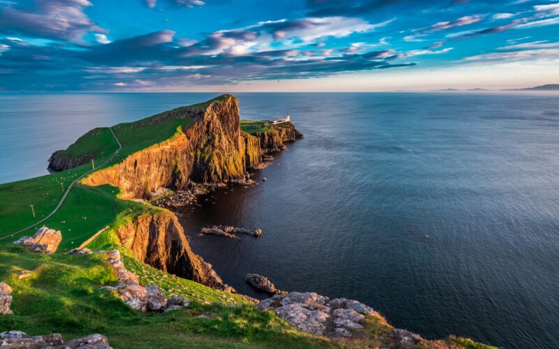 Neist Point Lighthouse of Isle of Skye - Go to Scotland.com